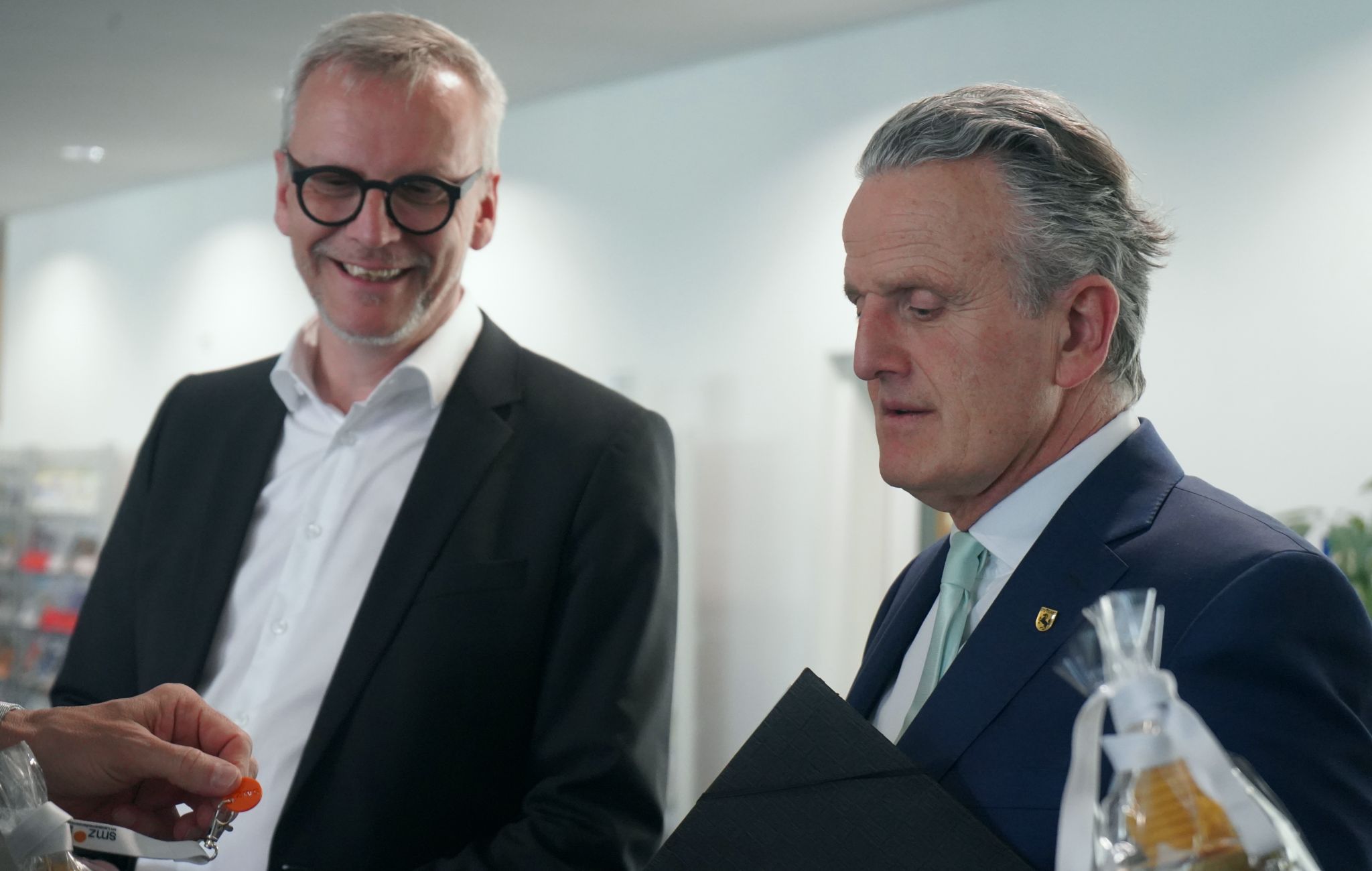 OB Dr. Frank Nopper zu Besuch im SMZ | Stadtmedienzentrum Stuttgart